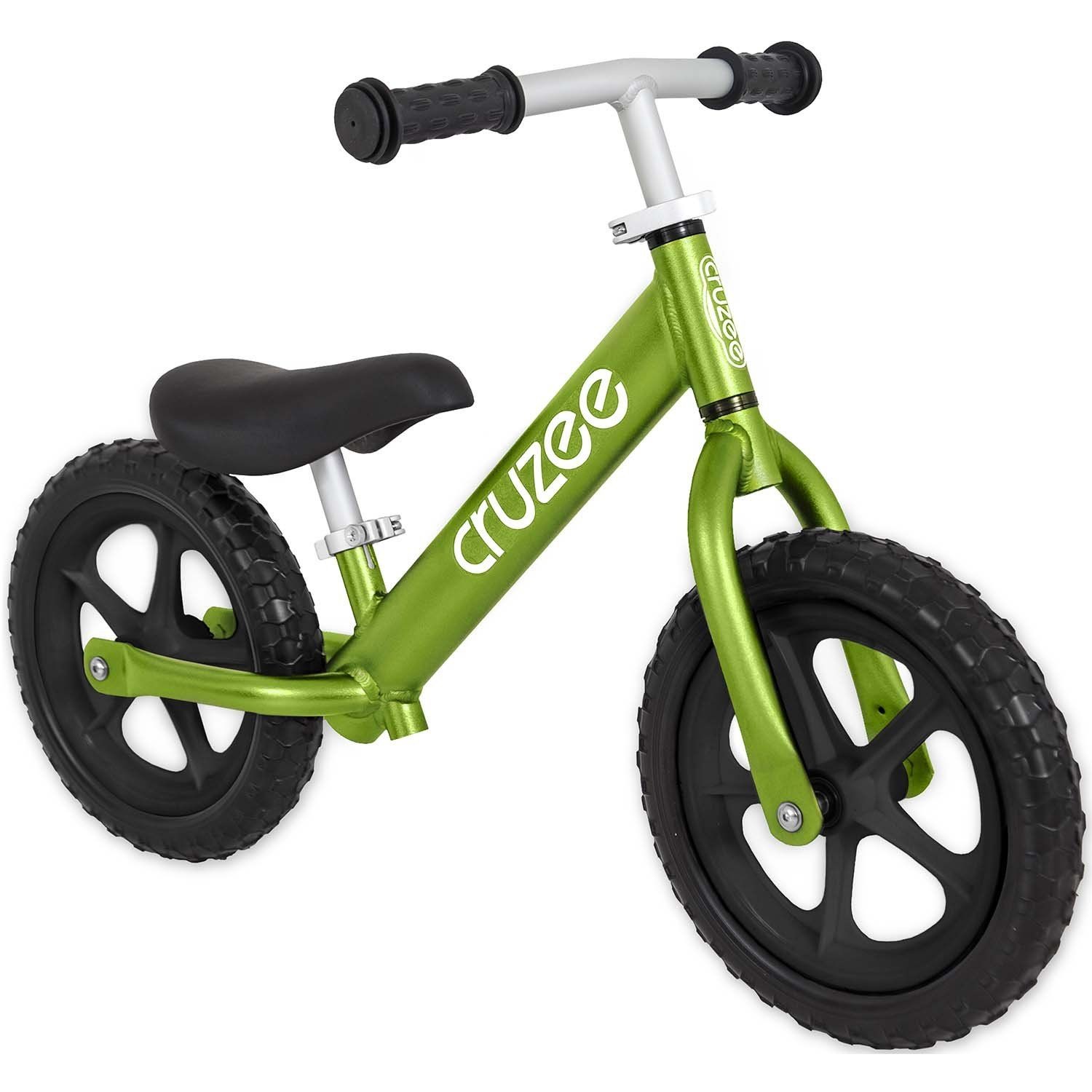 Cruzee rowerek biegowy ZIELONY czarne koła 1,9kg Nowość - Jezdzik.com.pl